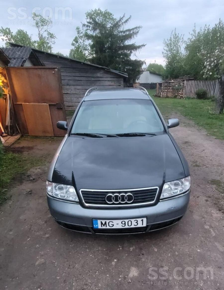 Grey Audi A6 2000 in Bauska, with an engine capacity of 1.90 L and mileage of 405 thousand km for 1400 €, photo 3 on AUTOMOTO.COM.LV