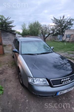 Grey Audi A6 2000 in Bauska, with an engine capacity of 1.90 L and mileage of 405 thousand km for 1400 €, photo 4 on AUTOMOTO.COM.LV