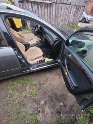 Grey Audi A6 2000 in Bauska, with an engine capacity of 1.90 L and mileage of 405 thousand km for 1400 €, photo 9 on AUTOMOTO.COM.LV