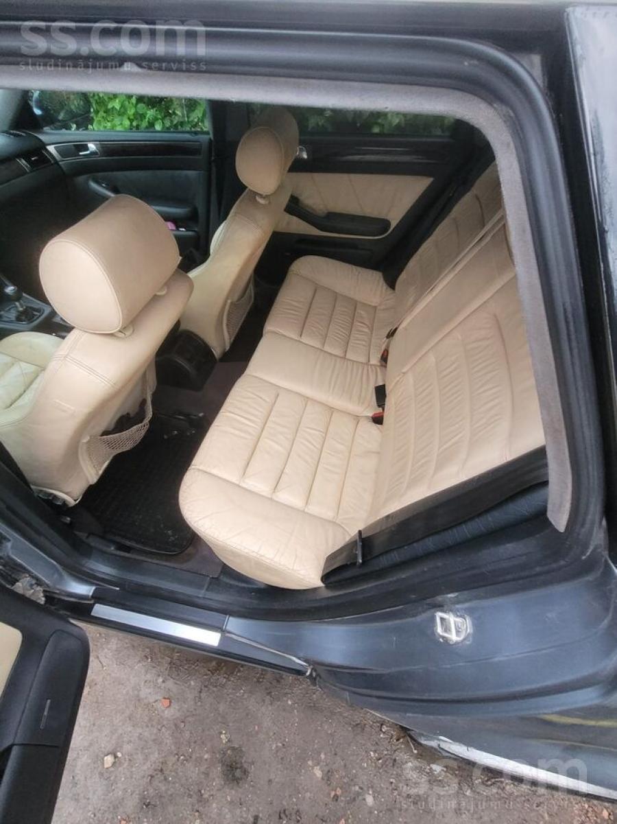 Grey Audi A6 2000 in Bauska, with an engine capacity of 1.90 L and mileage of 405 thousand km for 1400 €, photo 10 on AUTOMOTO.COM.LV