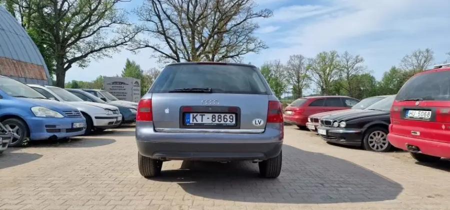 Pelēks Audi A6 2000 Valmiera, ar dzinēja tilpumu 2.50 L un nobraukumu 273 tūkst. km par 1650 €, foto 5 vietnē AUTOMOTO.COM.LV