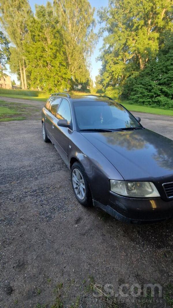 Grey Audi A6 2000 in Aluksne, with an engine capacity of 1.90 L and mileage of 378 thousand km for 1300 €, photo 2 on AUTOMOTO.COM.LV