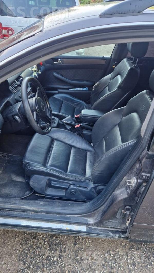 Grey Audi A6 2000 in Aluksne, with an engine capacity of 1.90 L and mileage of 378 thousand km for 1300 €, photo 7 on AUTOMOTO.COM.LV