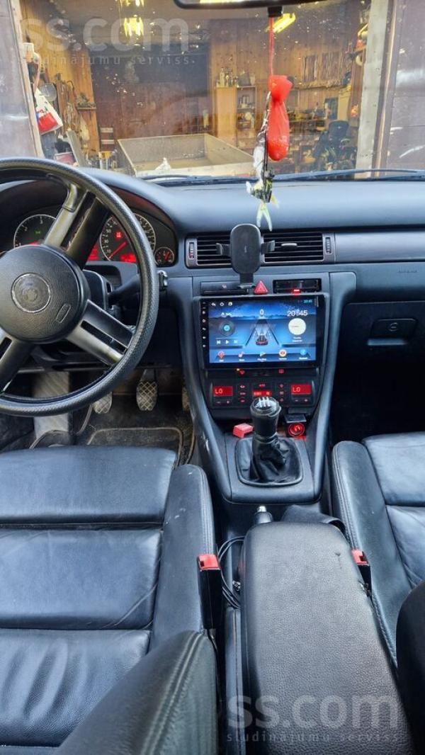 Grey Audi A6 2000 in Aluksne, with an engine capacity of 1.90 L and mileage of 378 thousand km for 1300 €, photo 9 on AUTOMOTO.COM.LV