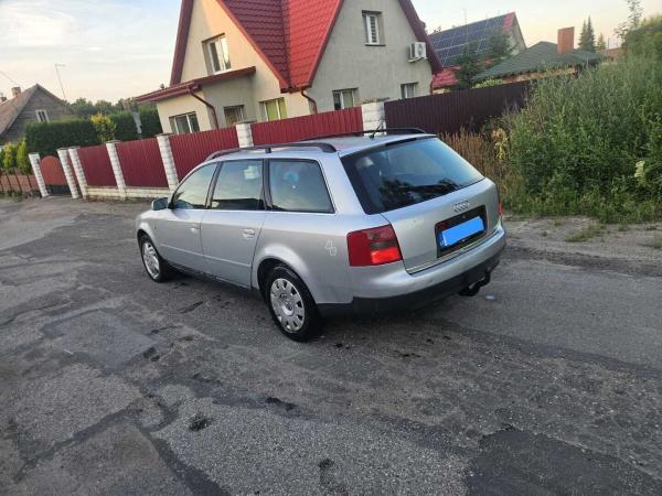 Grey Audi A6 2000 in Vilkaviskis, with an engine capacity of 2.50 L and mileage of 337 thousand km for 900 €, photo 2 on AUTOMOTO.COM.LV