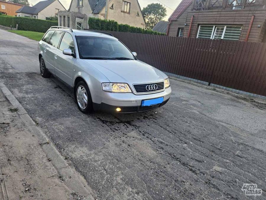 Grey Audi A6 2000 in Vilkaviskis, with an engine capacity of 2.50 L and mileage of 337 thousand km for 900 €, photo 4 on AUTOMOTO.COM.LV