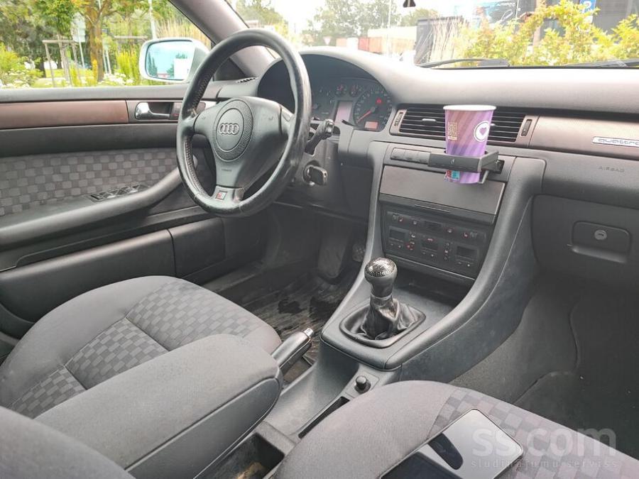 Pelēks Audi A6 2000 Rīga, ar dzinēja tilpumu 2.70 L un nobraukumu 0 tūkst. km par 2500 €, foto 6 vietnē AUTOMOTO.COM.LV