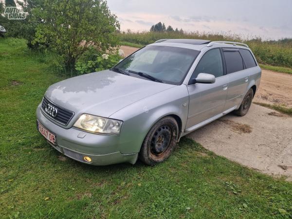 Pelēks Audi A6 2000 Ignalina, ar dzinēja tilpumu 2.50 L un nobraukumu 400 tūkst. km par 520 €, foto 1 vietnē AUTOMOTO.COM.LV