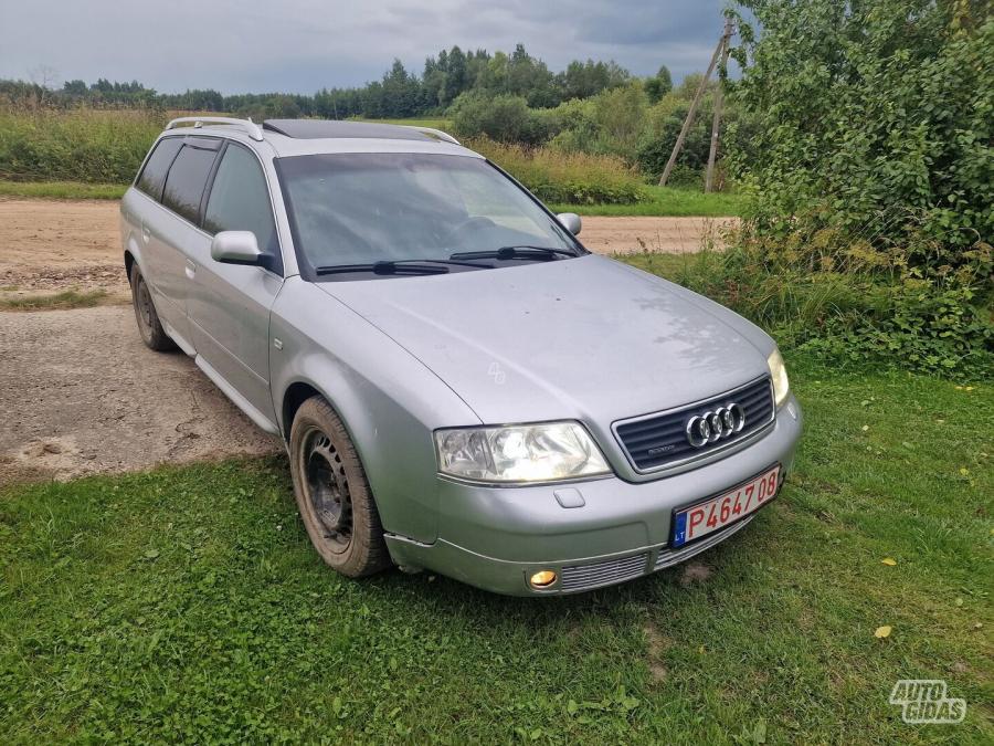 Grey Audi A6 2000 in Ignalina, with an engine capacity of 2.50 L and mileage of 400 thousand km for 520 €, photo 4 on AUTOMOTO.COM.LV