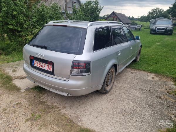 Pelēks Audi A6 2000 Ignalina, ar dzinēja tilpumu 2.50 L un nobraukumu 400 tūkst. km par 520 €, foto 5 vietnē AUTOMOTO.COM.LV