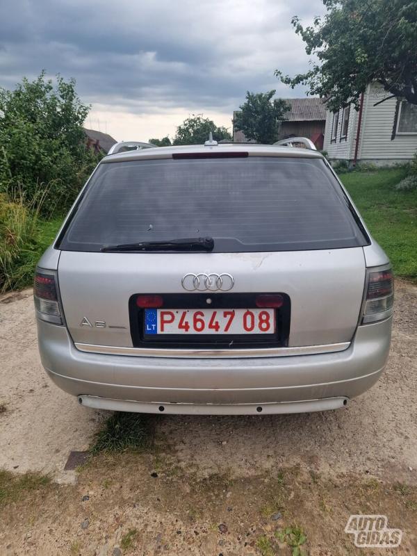 Pelēks Audi A6 2000 Ignalina, ar dzinēja tilpumu 2.50 L un nobraukumu 400 tūkst. km par 520 €, foto 6 vietnē AUTOMOTO.COM.LV