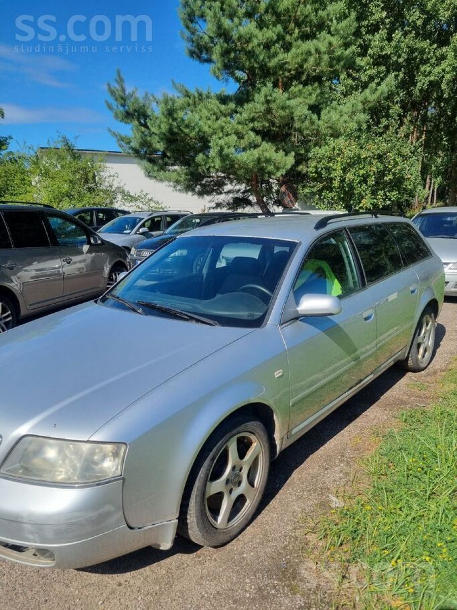 Grey Audi A6 2000 in Riga, with an engine capacity of 2.50 L and mileage of 270 thousand km for 660 €, photo 4 on AUTOMOTO.COM.LV