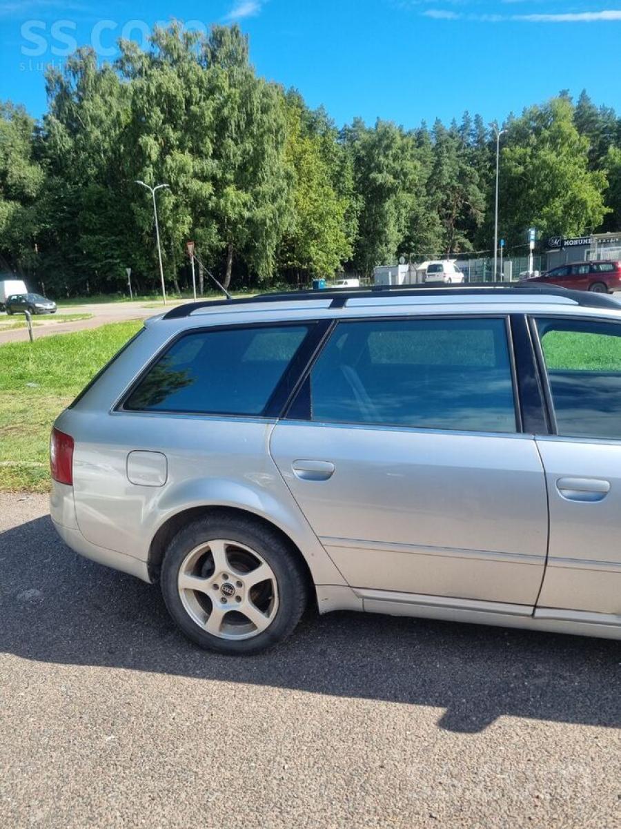 Grey Audi A6 2000 in Riga, with an engine capacity of 2.50 L and mileage of 270 thousand km for 660 €, photo 5 on AUTOMOTO.COM.LV