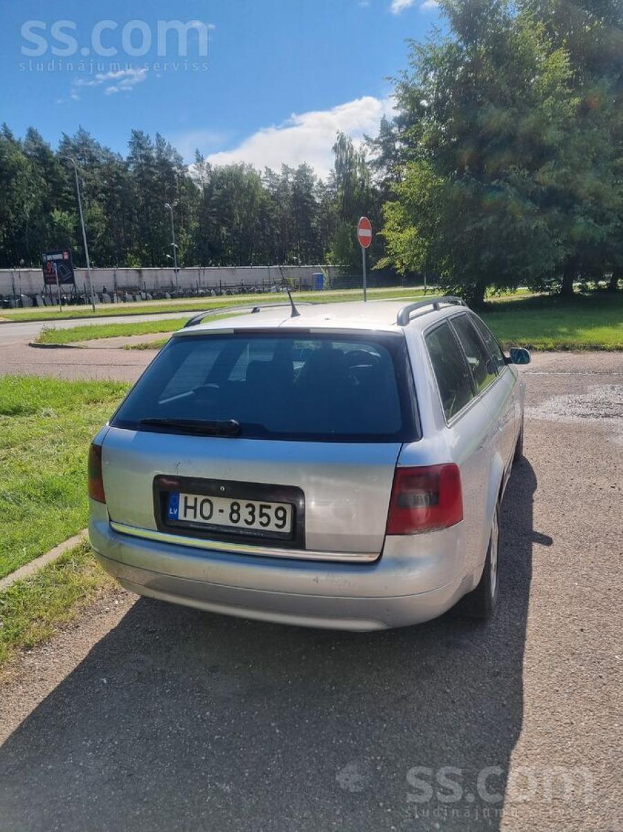 Grey Audi A6 2000 in Riga, with an engine capacity of 2.50 L and mileage of 270 thousand km for 660 €, photo 6 on AUTOMOTO.COM.LV