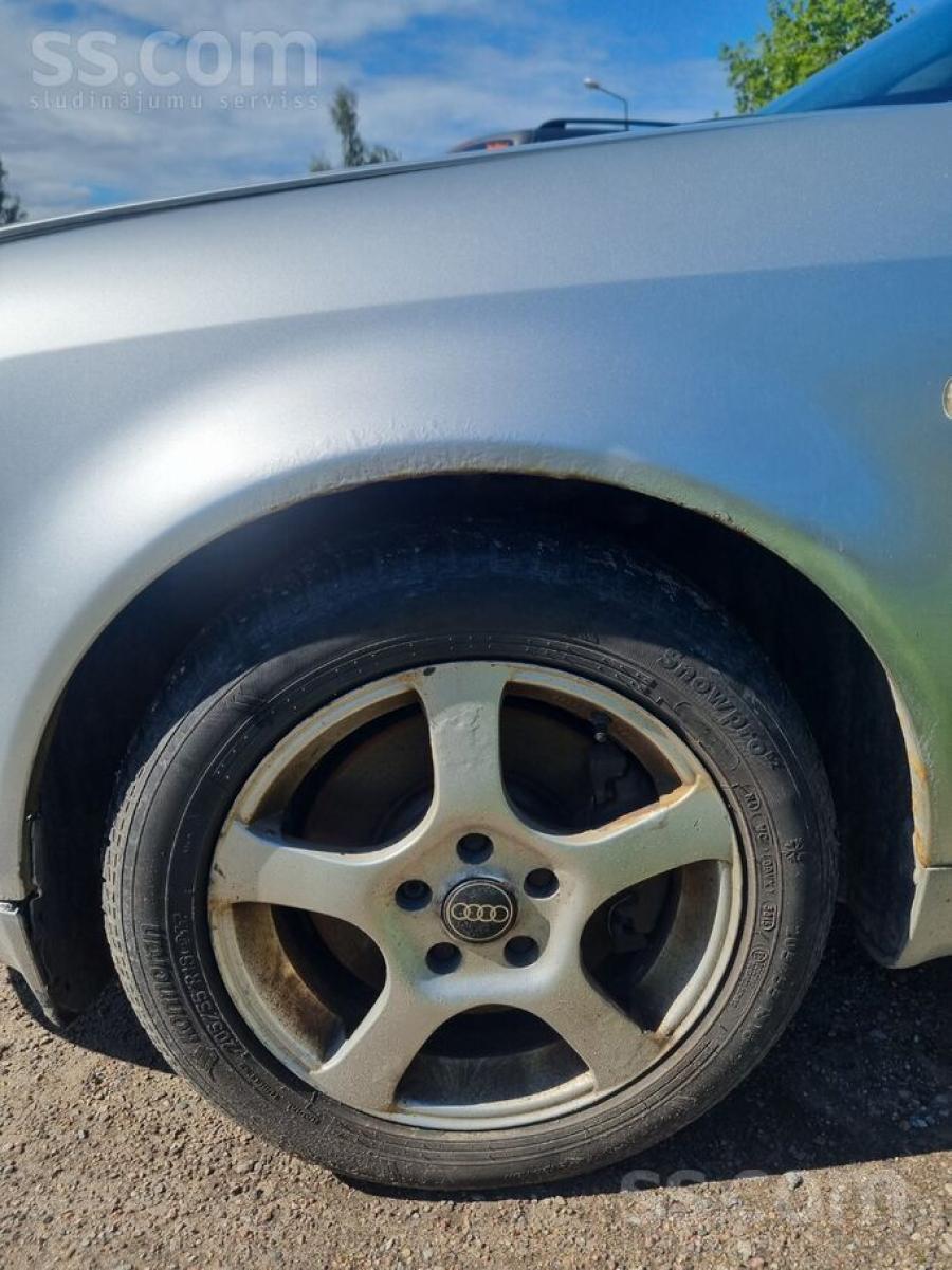 Grey Audi A6 2000 in Riga, with an engine capacity of 2.50 L and mileage of 270 thousand km for 660 €, photo 15 on AUTOMOTO.COM.LV