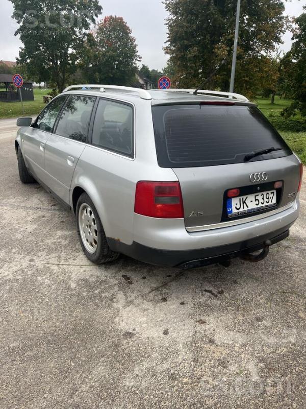 Pelēks Audi A6 2000 Alūksne, ar dzinēja tilpumu 1.90 L un nobraukumu 373 tūkst. km par 1000 €, foto 3 vietnē AUTOMOTO.COM.LV
