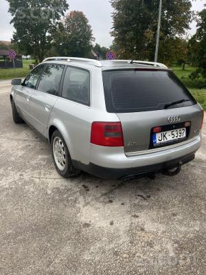 Pelēks Audi A6 2000 Alūksne, ar dzinēja tilpumu 1.90 L un nobraukumu 373 tūkst. km par 1000 €, foto 3 vietnē AUTOMOTO.COM.LV
