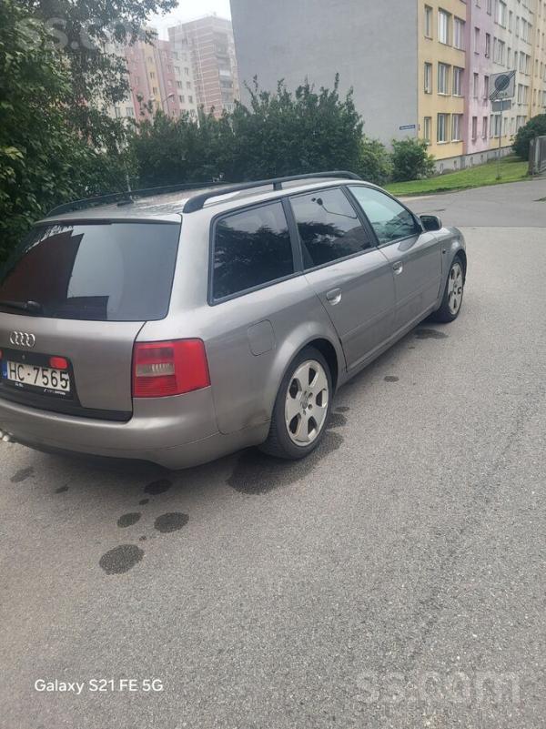 Pelēks Audi A6 2001 Rīga, ar dzinēja tilpumu 2.50 L un nobraukumu 281 tūkst. km par 2500 €, foto 2 vietnē AUTOMOTO.COM.LV