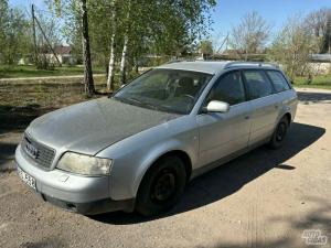 Pelēks Audi A6 2001 Viļņa, ar dzinēja tilpumu 2.50 L un nobraukumu 400 tūkst. km par 500 €, foto  vietnē AUTOMOTO.COM.LV