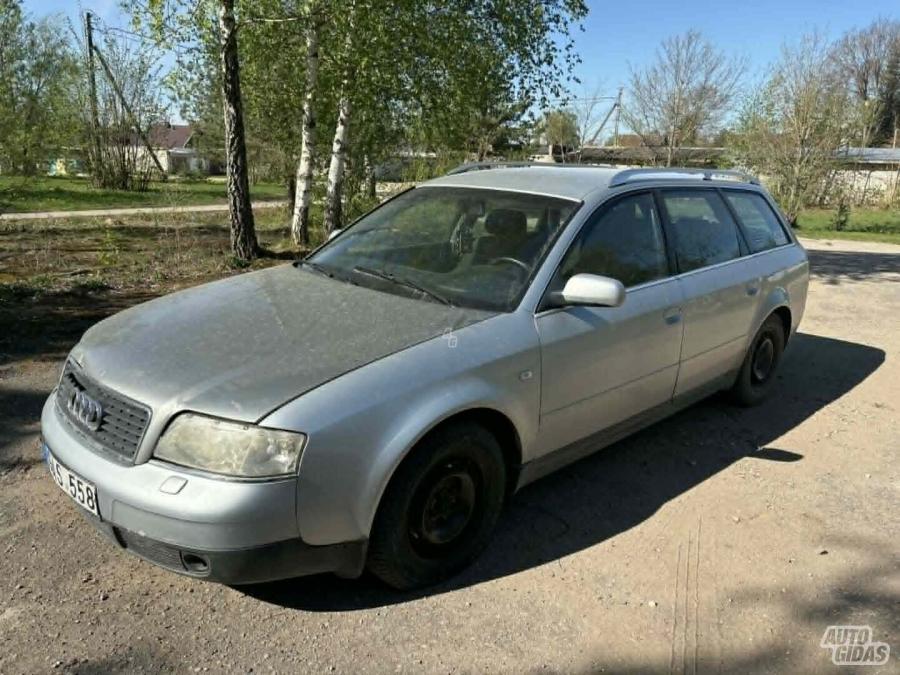 Pelēks Audi A6 2001 Viļņa, ar dzinēja tilpumu 2.50 L un nobraukumu 400 tūkst. km par 500 €, foto 1 vietnē AUTOMOTO.COM.LV