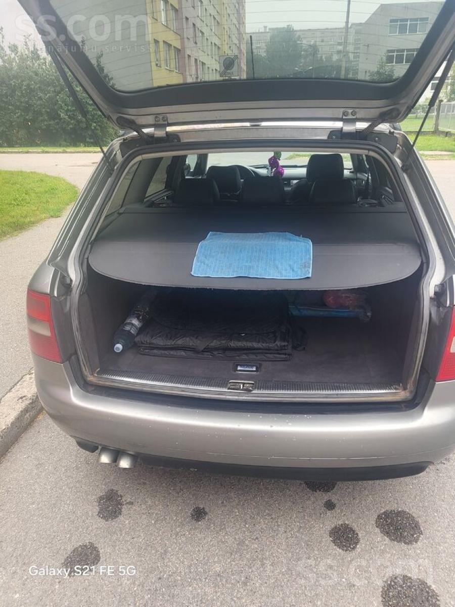 Pelēks Audi A6 2001 Rīga, ar dzinēja tilpumu 2.50 L un nobraukumu 290 tūkst. km par 2200 €, foto 7 vietnē AUTOMOTO.COM.LV
