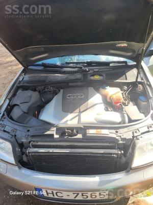 Pelēks Audi A6 2001 Rīga, ar dzinēja tilpumu 2.50 L un nobraukumu 290 tūkst. km par 2200 €, foto 13 vietnē AUTOMOTO.COM.LV
