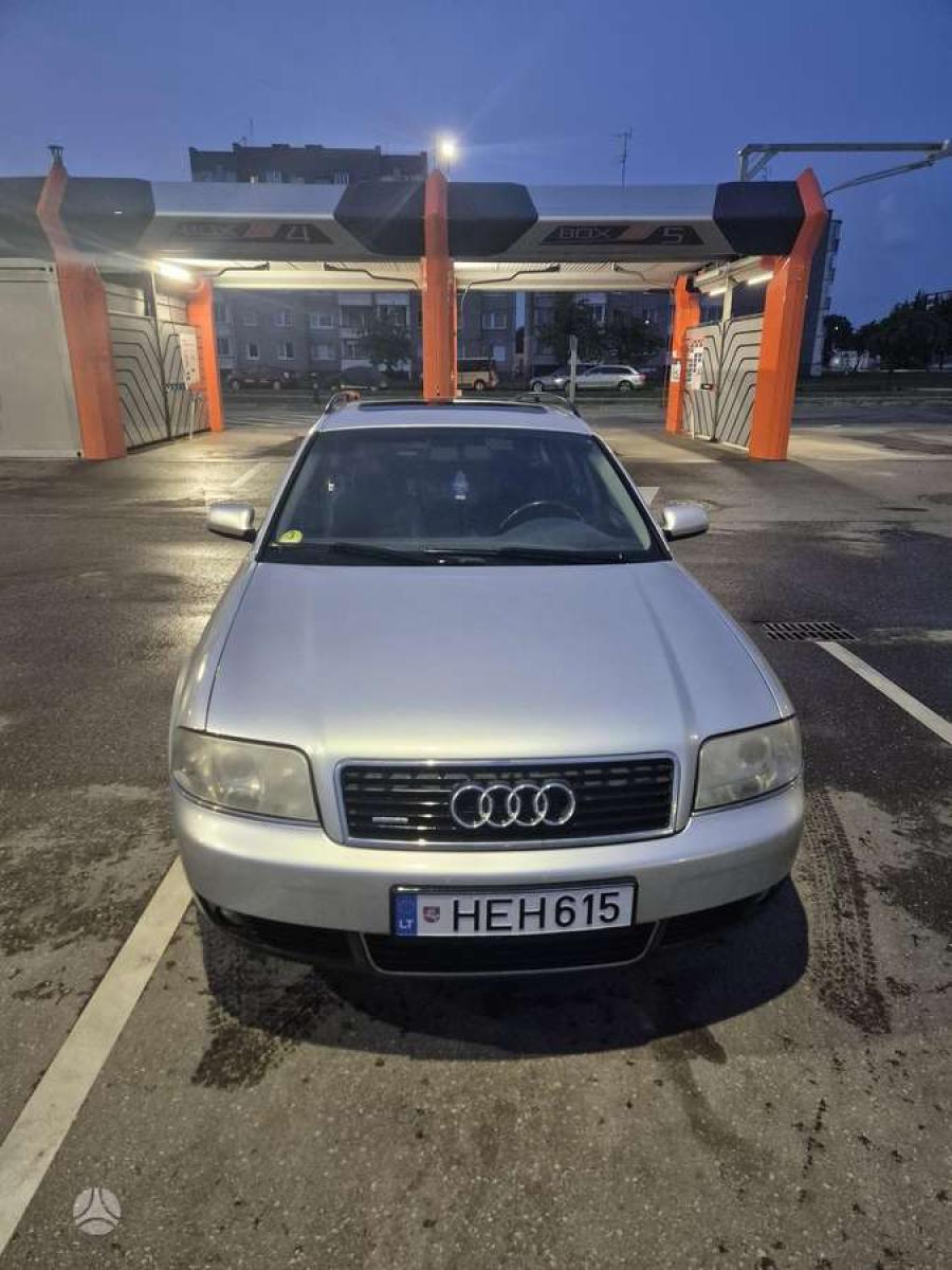 Pelēks Audi A6 2001 Kaišiadorys, ar dzinēja tilpumu 2.50 L un nobraukumu 321 tūkst. km par 700 €, foto 3 vietnē AUTOMOTO.COM.LV