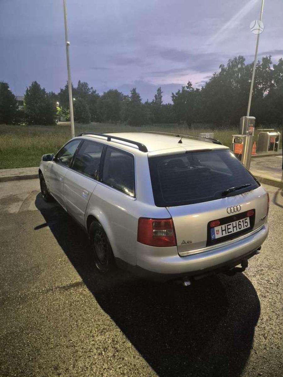 Pelēks Audi A6 2001 Kaišiadorys, ar dzinēja tilpumu 2.50 L un nobraukumu 321 tūkst. km par 700 €, foto 6 vietnē AUTOMOTO.COM.LV