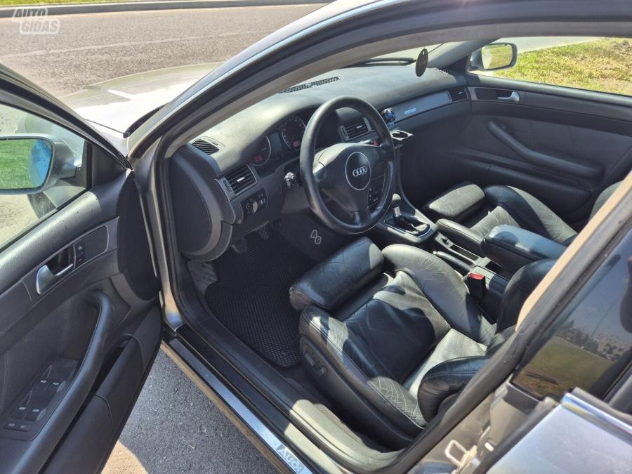 Pelēks Audi A6 2001 Kauņa, ar dzinēja tilpumu 2.50 L un nobraukumu 475 tūkst. km par 1600 €, foto 6 vietnē AUTOMOTO.COM.LV