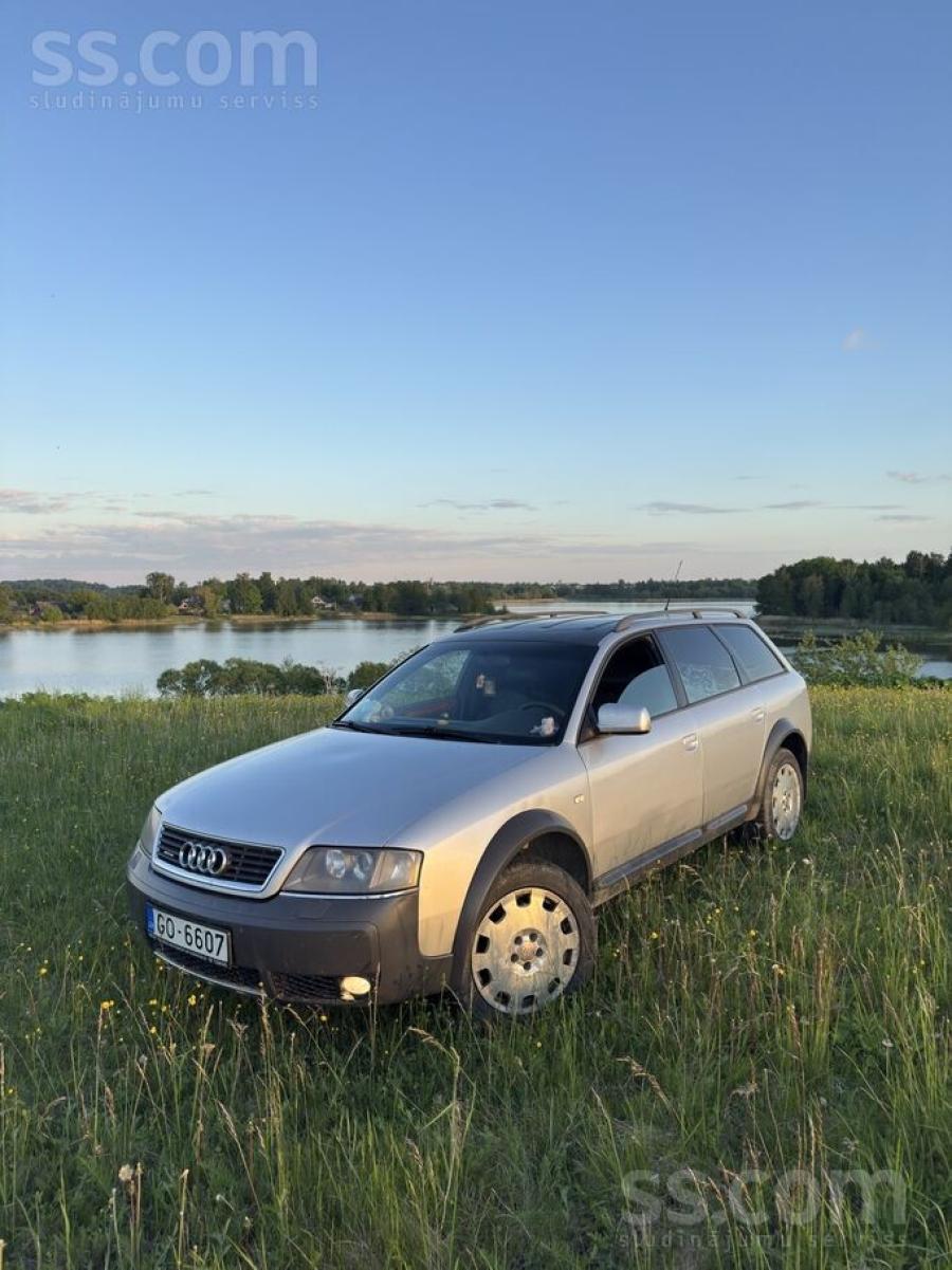 Pelēks Audi A6 2001 Ludza, ar dzinēja tilpumu 2.50 L un nobraukumu 330 tūkst. km par 2300 €, foto 1 vietnē AUTOMOTO.COM.LV