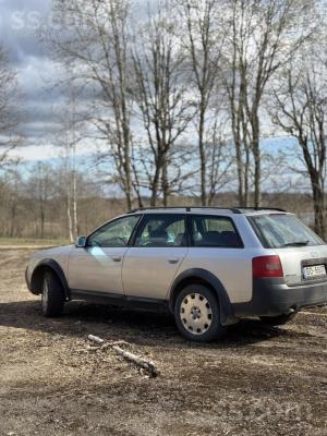 Pelēks Audi A6 2001 Ludza, ar dzinēja tilpumu 2.50 L un nobraukumu 330 tūkst. km par 2300 €, foto 3 vietnē AUTOMOTO.COM.LV