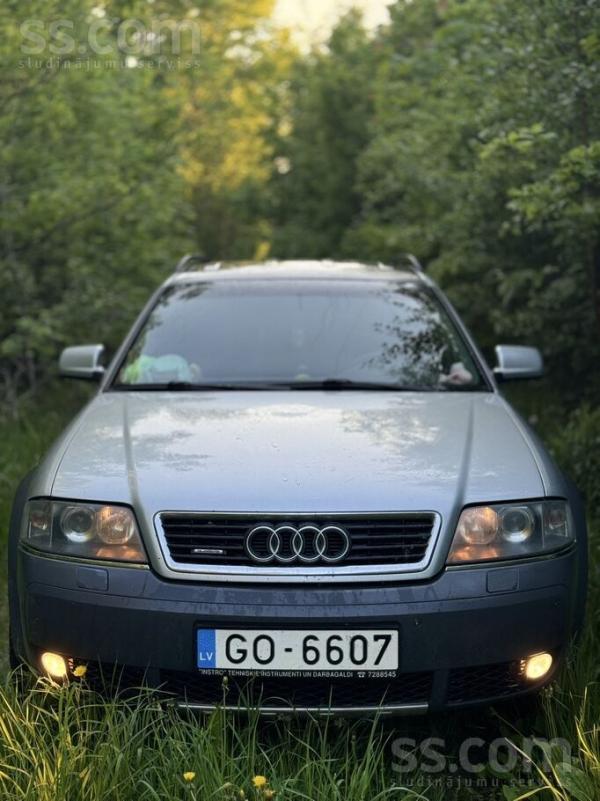Grey Audi A6 2001 in Ludza, with an engine capacity of 2.50 L and mileage of 330 thousand km for 2300 €, photo 3 on AUTOMOTO.COM.LV