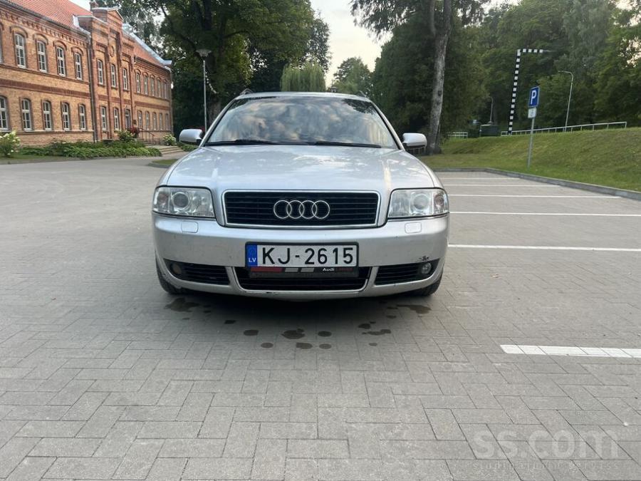 Pelēks Audi A6 2001 Bauska, ar dzinēja tilpumu 1.90 L un nobraukumu 400 tūkst. km par 1600 €, foto 1 vietnē AUTOMOTO.COM.LV