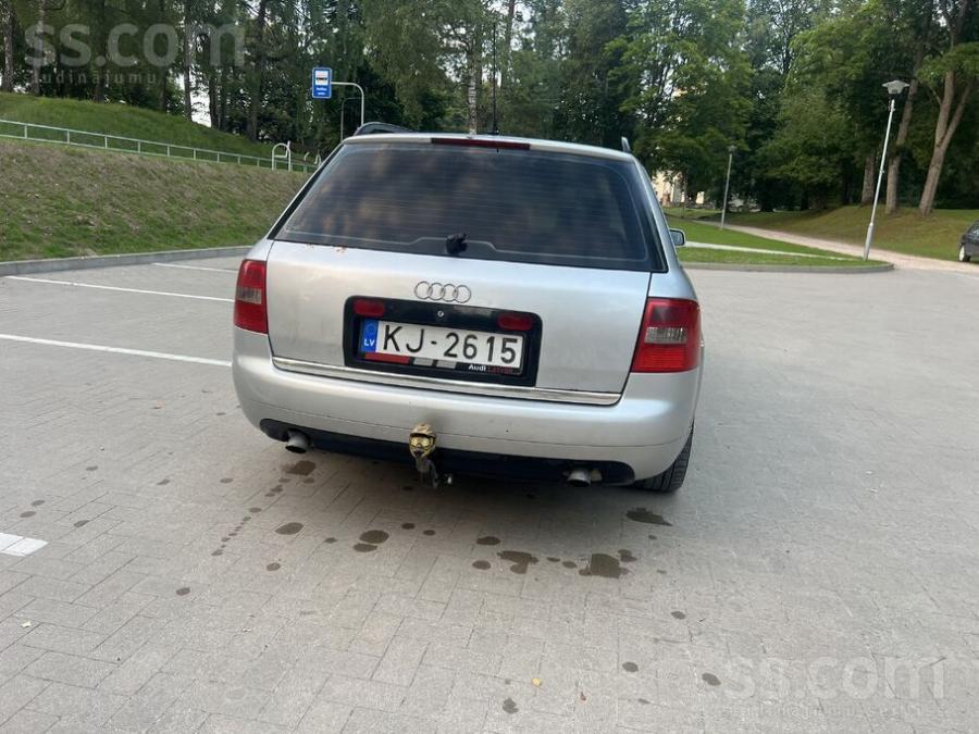 Pelēks Audi A6 2001 Bauska, ar dzinēja tilpumu 1.90 L un nobraukumu 400 tūkst. km par 1600 €, foto 5 vietnē AUTOMOTO.COM.LV