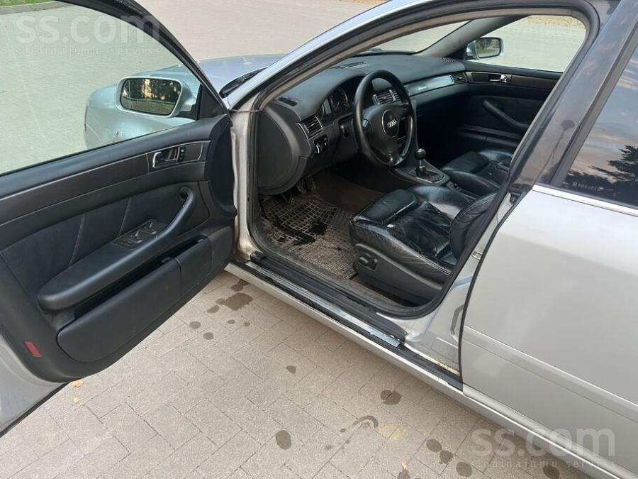 Pelēks Audi A6 2001 Bauska, ar dzinēja tilpumu 1.90 L un nobraukumu 400 tūkst. km par 1600 €, foto 6 vietnē AUTOMOTO.COM.LV