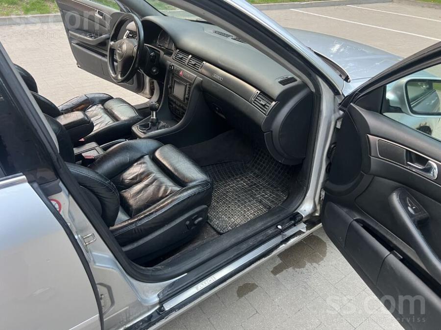 Pelēks Audi A6 2001 Bauska, ar dzinēja tilpumu 1.90 L un nobraukumu 400 tūkst. km par 1600 €, foto 7 vietnē AUTOMOTO.COM.LV