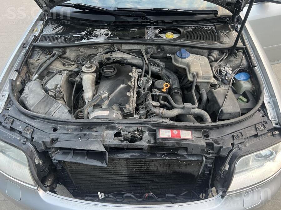 Pelēks Audi A6 2001 Bauska, ar dzinēja tilpumu 1.90 L un nobraukumu 400 tūkst. km par 1600 €, foto 9 vietnē AUTOMOTO.COM.LV