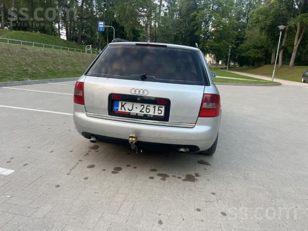 Grey Audi A6 2001 in Bauska, with an engine capacity of 1.90 L and mileage of 400 thousand km for 1600 €, photo 4 on AUTOMOTO.COM.LV
