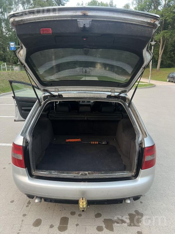 Grey Audi A6 2001 in Bauska, with an engine capacity of 1.90 L and mileage of 400 thousand km for 1600 €, photo 7 on AUTOMOTO.COM.LV
