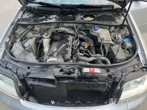 Grey Audi A6 2001 in Bauska, with an engine capacity of 1.90 L and mileage of 400 thousand km for 1600 €, photo 8 on AUTOMOTO.COM.LV