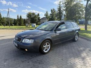 Pelēks Audi A6 2001 Rēzekne, ar dzinēja tilpumu 1.90 L un nobraukumu 353 tūkst. km par 1400 €, foto  vietnē AUTOMOTO.COM.LV
