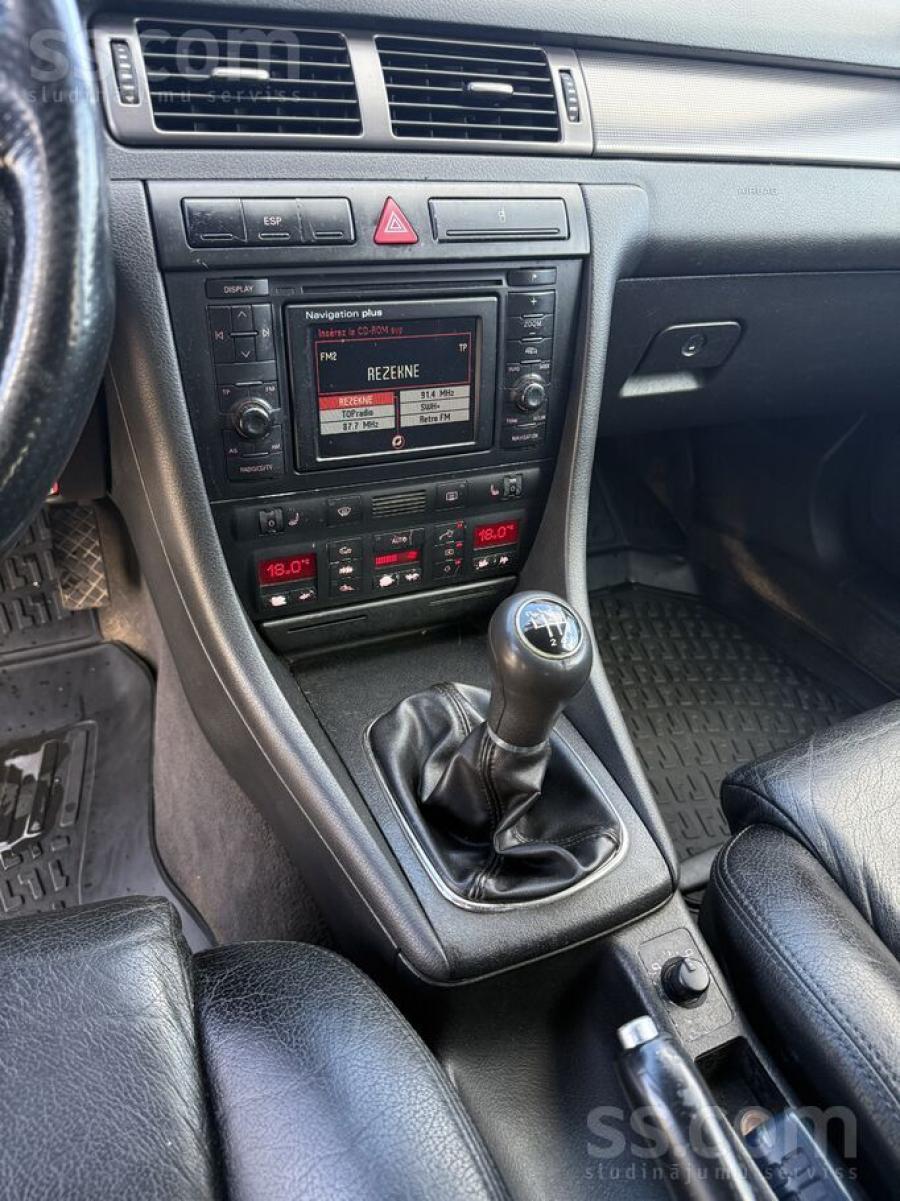 Pelēks Audi A6 2001 Rēzekne, ar dzinēja tilpumu 1.90 L un nobraukumu 353 tūkst. km par 1400 €, foto 13 vietnē AUTOMOTO.COM.LV