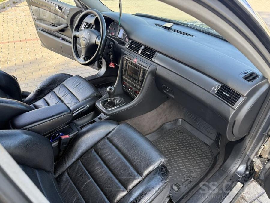 Pelēks Audi A6 2001 Rēzekne, ar dzinēja tilpumu 1.90 L un nobraukumu 353 tūkst. km par 1400 €, foto 15 vietnē AUTOMOTO.COM.LV