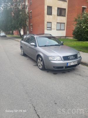 Grey Audi A6 2001 in Riga, with an engine capacity of 2.50 L and mileage of 294 thousand km for 2200 €, photo  on AUTOMOTO.COM.LV