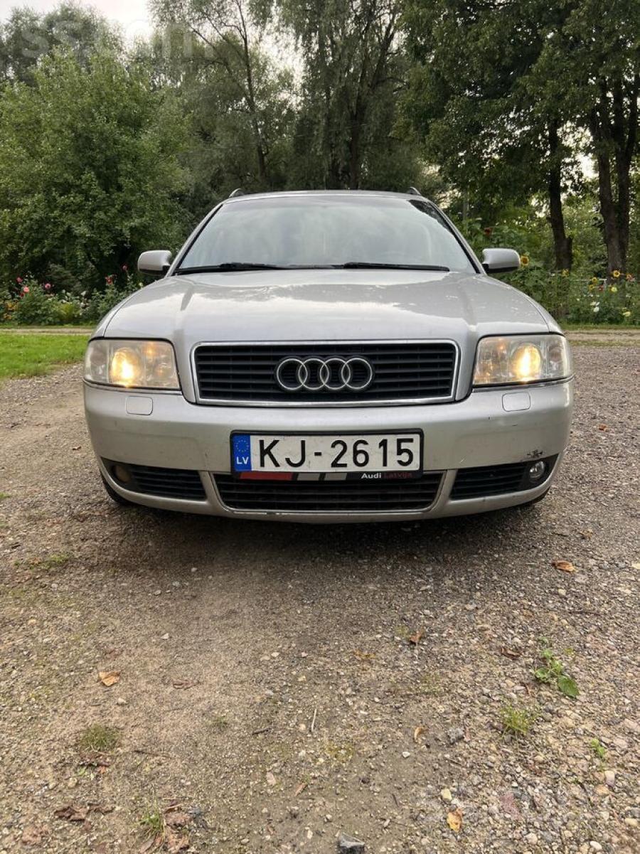 Grey Audi A6 2001 in Bauska, with an engine capacity of 1.90 L and mileage of 400 thousand km for 1300 €, photo 1 on AUTOMOTO.COM.LV