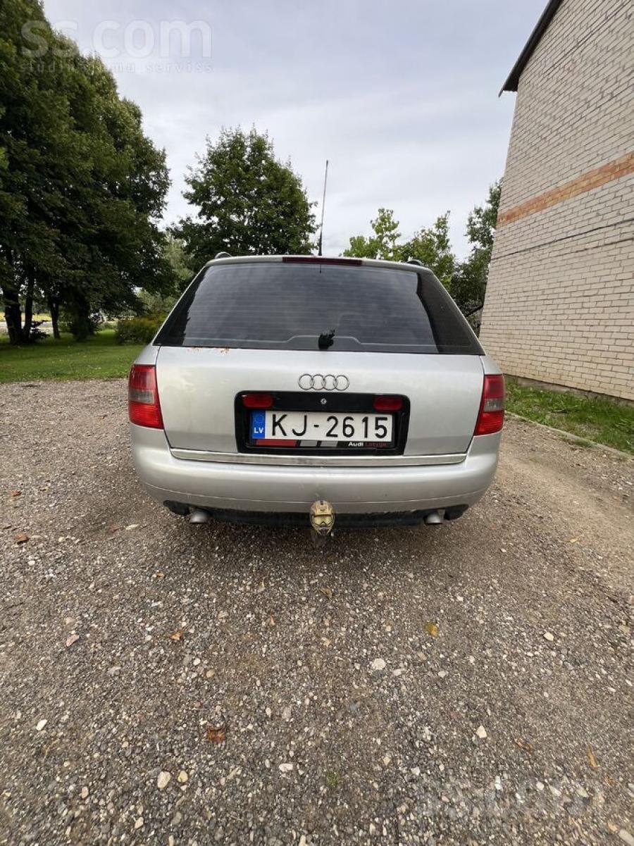 Grey Audi A6 2001 in Bauska, with an engine capacity of 1.90 L and mileage of 400 thousand km for 1300 €, photo 3 on AUTOMOTO.COM.LV