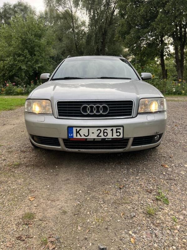 Grey Audi A6 2001 in Bauska, with an engine capacity of 1.90 L and mileage of 400 thousand km for 1300 €, photo 1 on AUTOMOTO.COM.LV