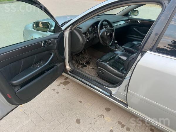 Grey Audi A6 2001 in Bauska, with an engine capacity of 1.90 L and mileage of 400 thousand km for 1300 €, photo 5 on AUTOMOTO.COM.LV