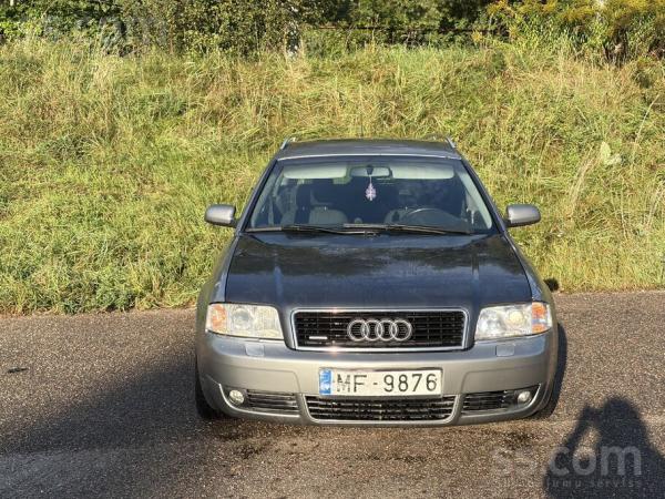 Grey Audi A6 2001 in Ludza, with an engine capacity of 1.90 L and mileage of 424 thousand km for 1500 €, photo 1 on AUTOMOTO.COM.LV