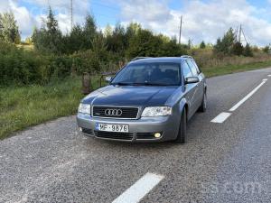Серый Ауди А6 2001 в Лудза, объемом двигателя 1.90 л и пробегом 425 тыс. км за 1000 €, фото  на AUTOMOTO.COM.LV